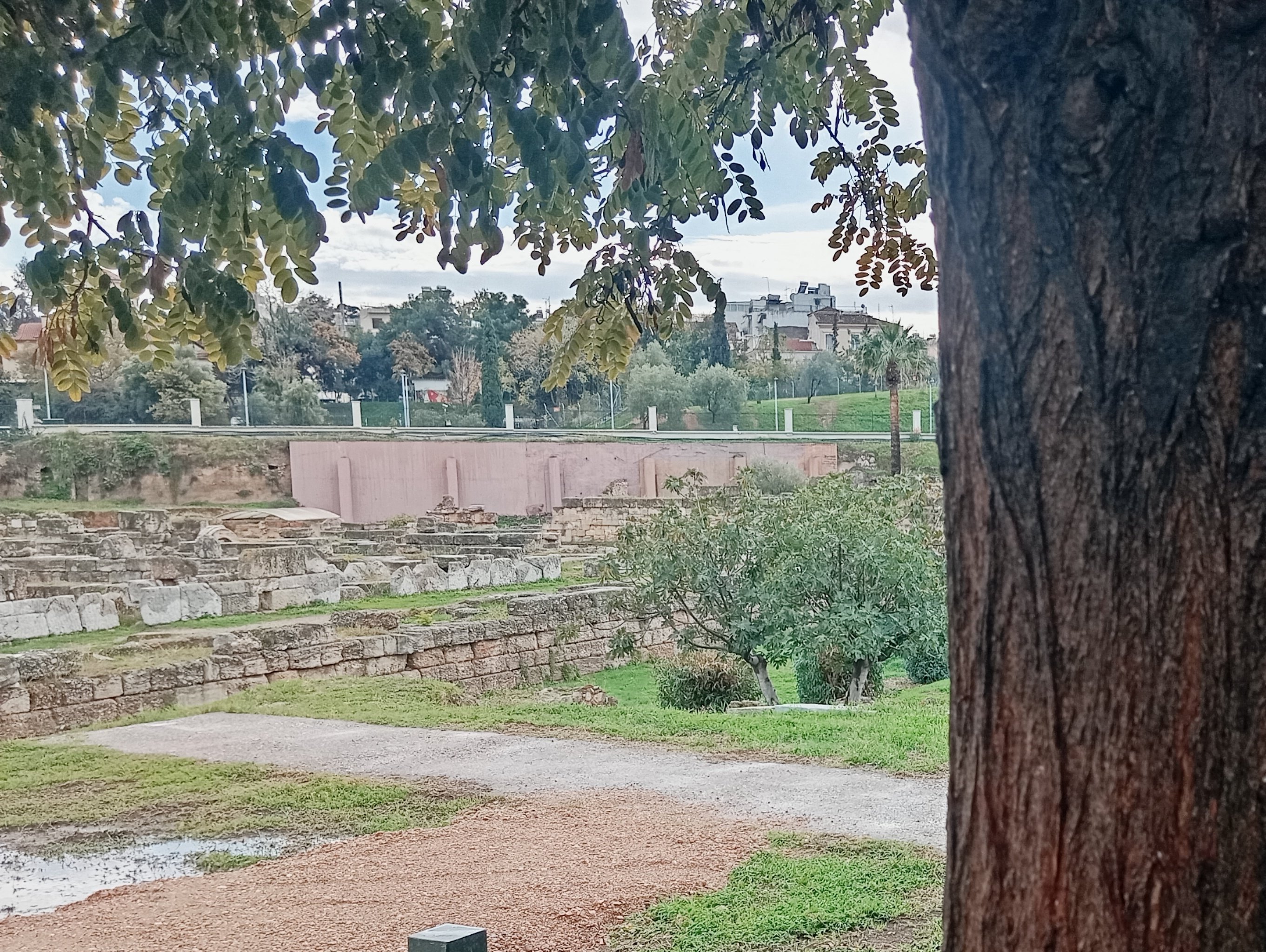 Pink Modern Wall - Athens