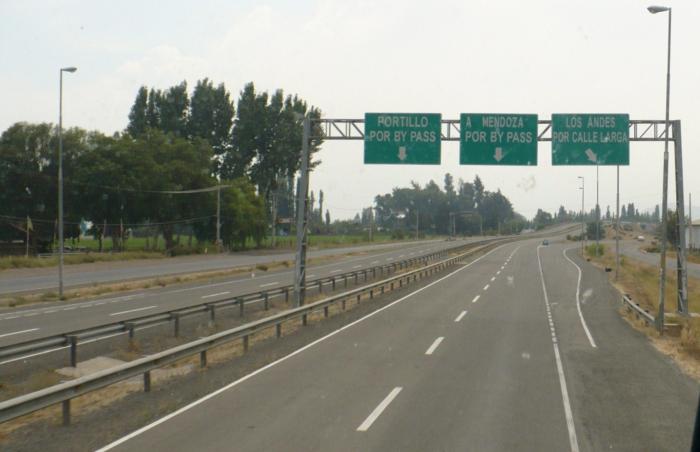 Chile Highway 57 - Santiago