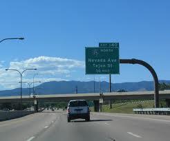 Interstate 25 (I-25) Ronald Reagan Highway - Monument Valley Highway