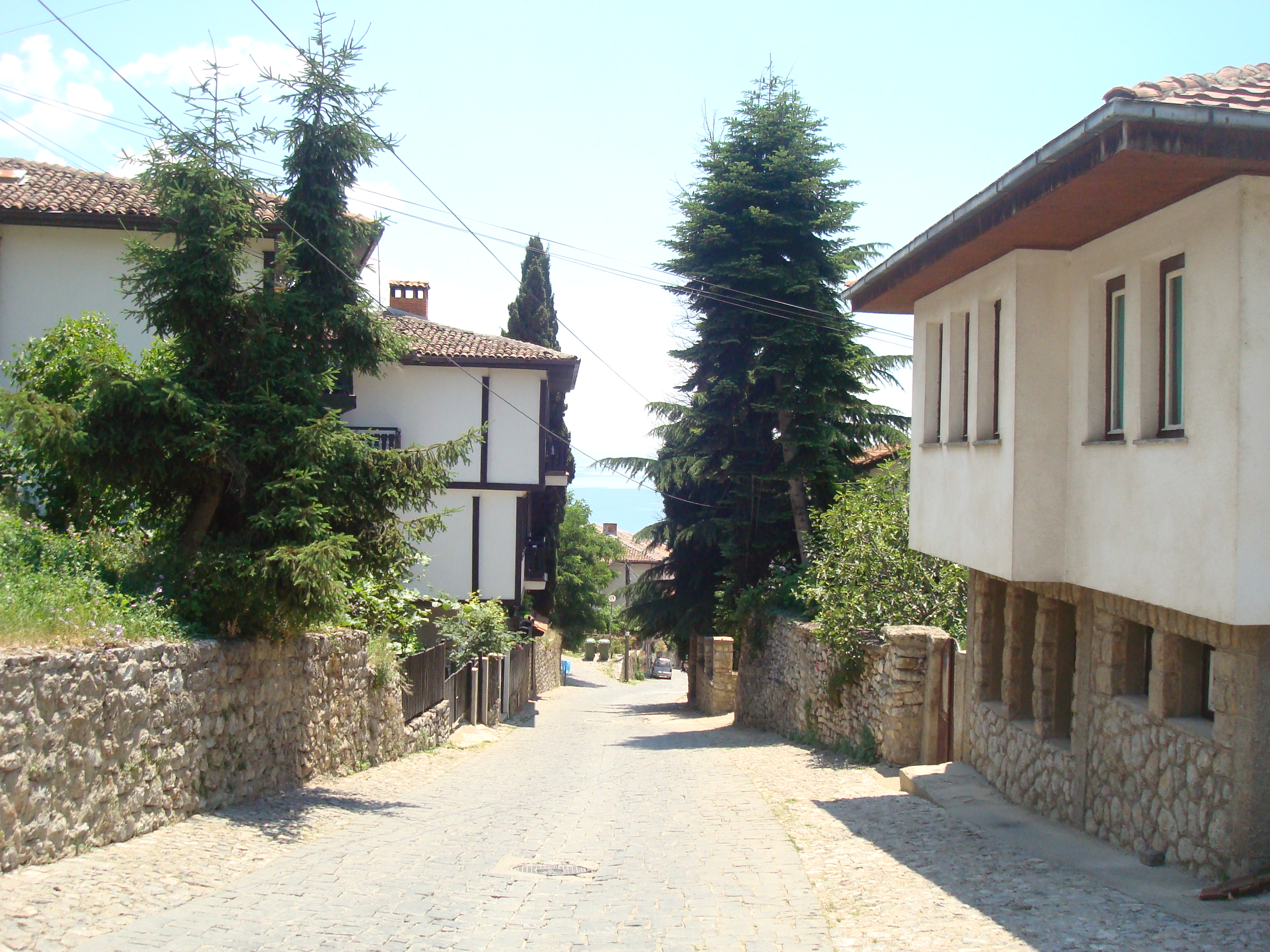 Ilindenska street - Ohrid