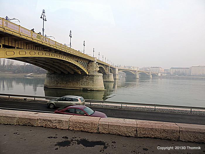 Margaret Bridge or Margit híd (sometimes Margit Bridge) - Budapest