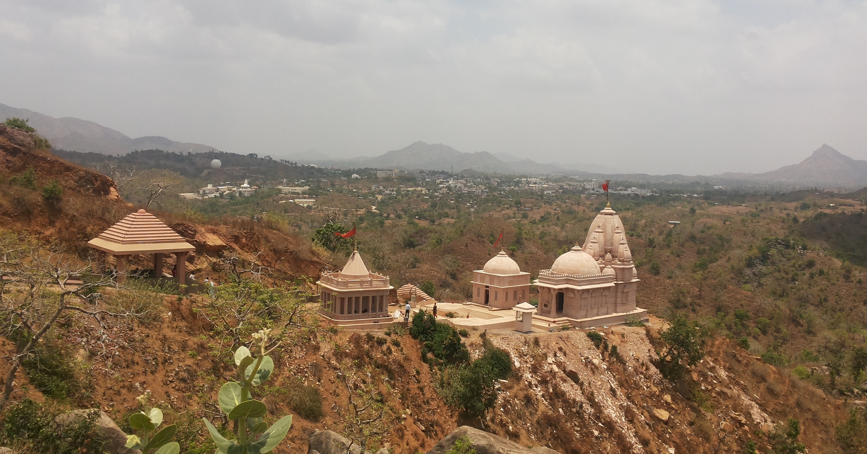 51 Shaktipeeth Parikrama Path around Gabbar hill - Ambaji