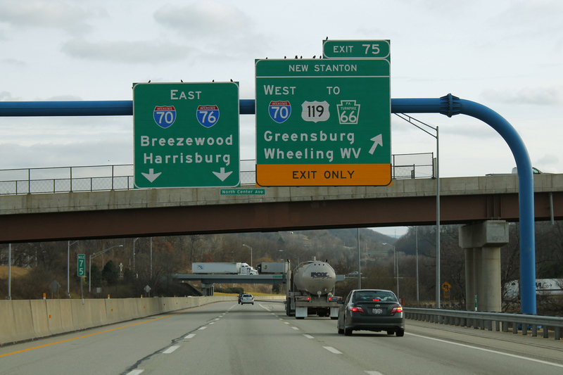 Interstate 70 / Interstate 76 (Pennsylvania Turnpike)