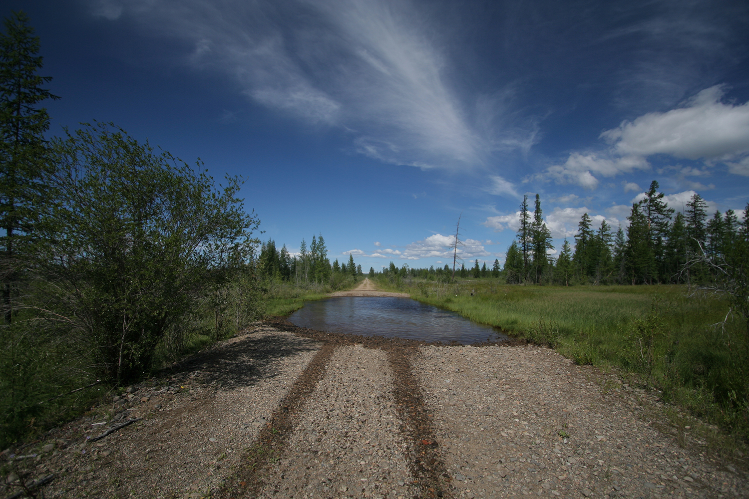 Kybeme - Tomtor - Kadykchan. Old (Southern) Kolyma road
