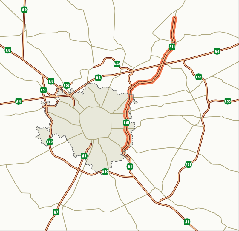 A51 Tangenziale Est di Milano - Milano