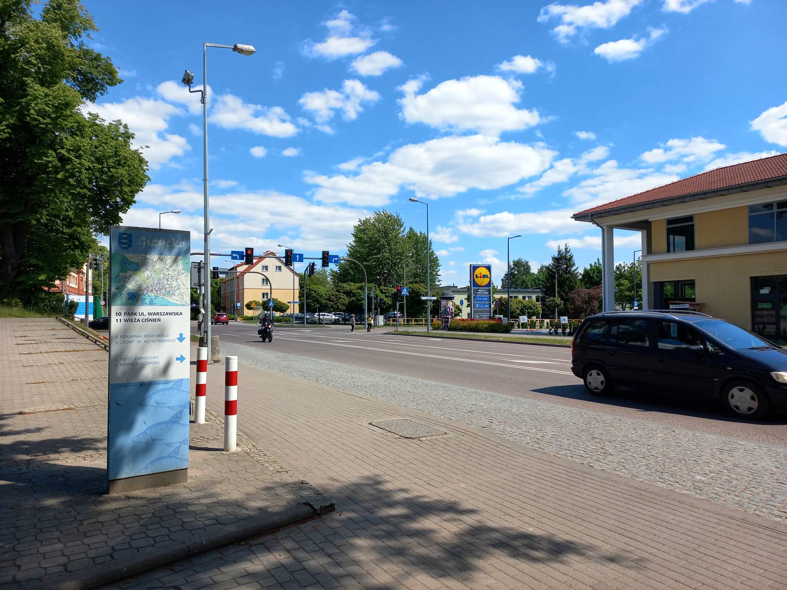 Warszawska Street - Giżycko